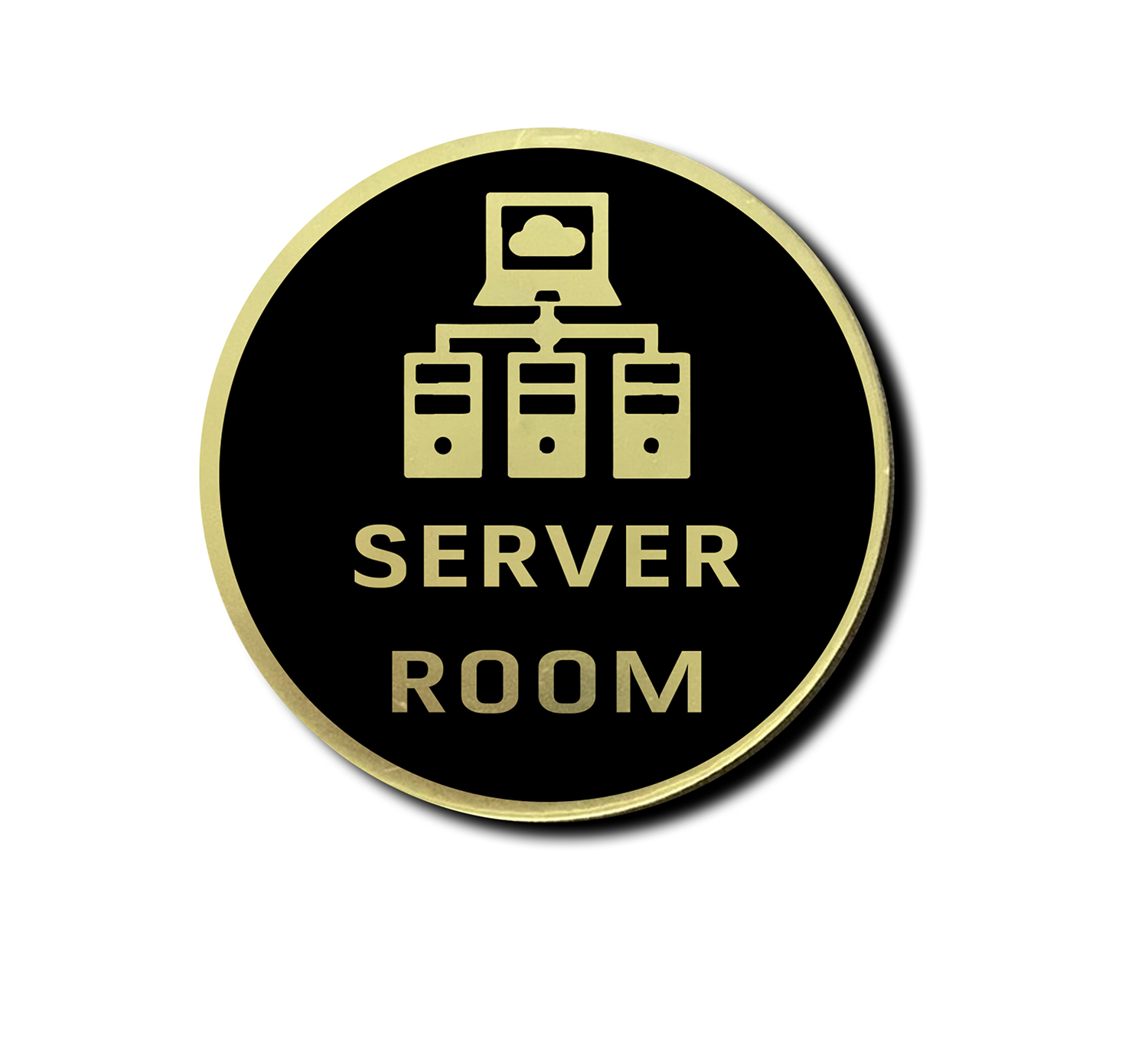 Server Room Sign Board