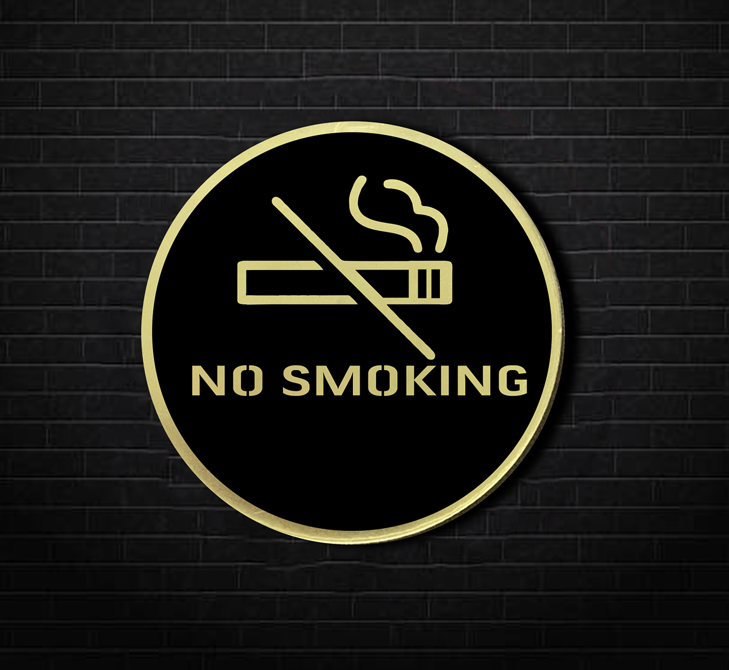 No Smoking Sign Board