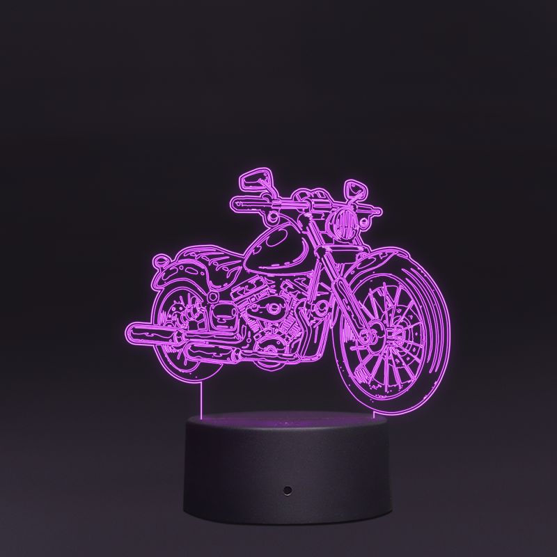 Motorcycle Design Night Lamp
