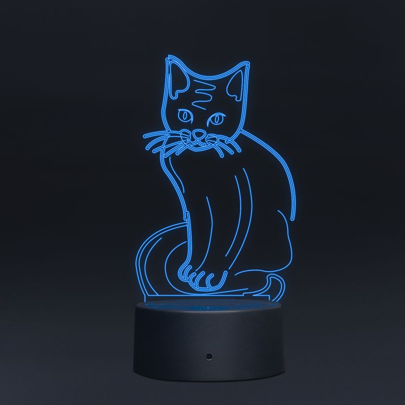Cat Design Night Lamp