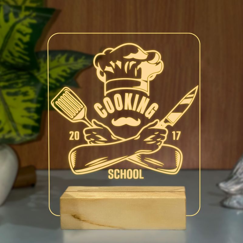 Cooking Design Night Lamp