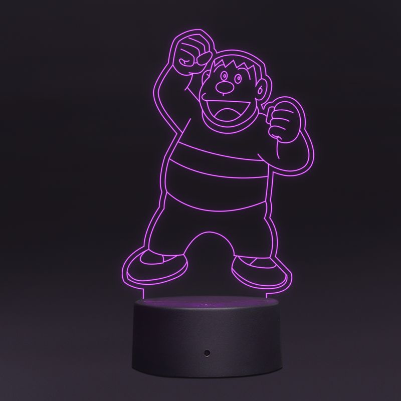 Gian Character Form Doraemon Night Lamp