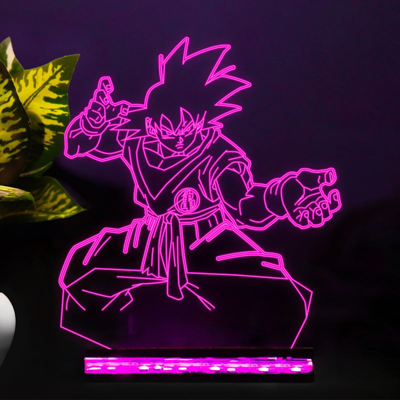 Goku From Dragon Ball Z Night Lamp