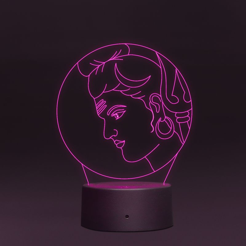 Lord Shiva Design Night Lamp