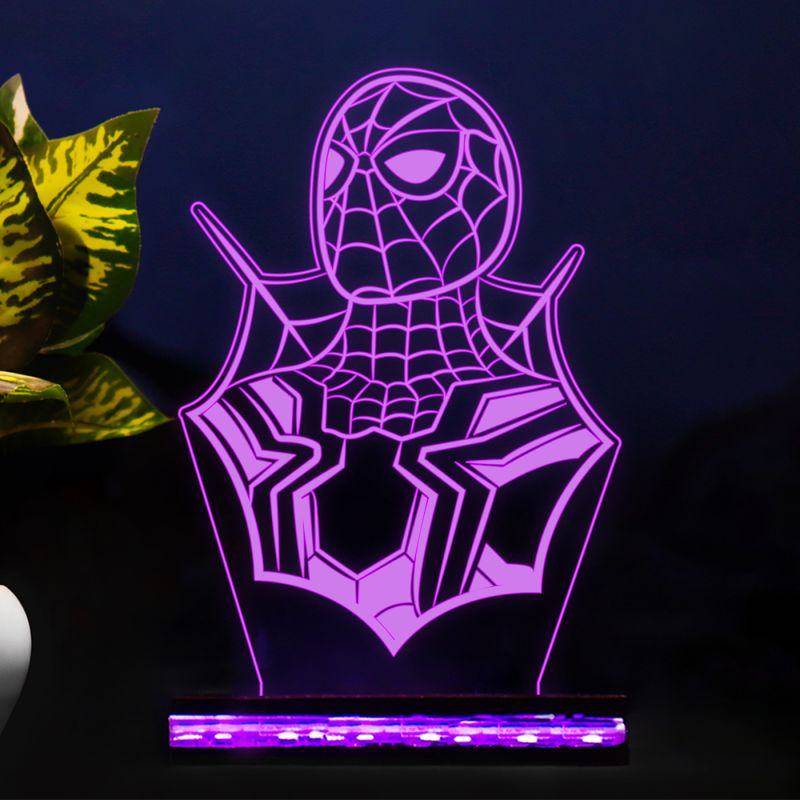 Spider Man Suit Design Night Lamp