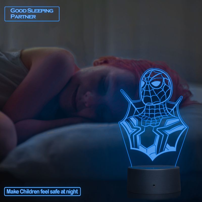 Spider Man Suit Design Night Lamp