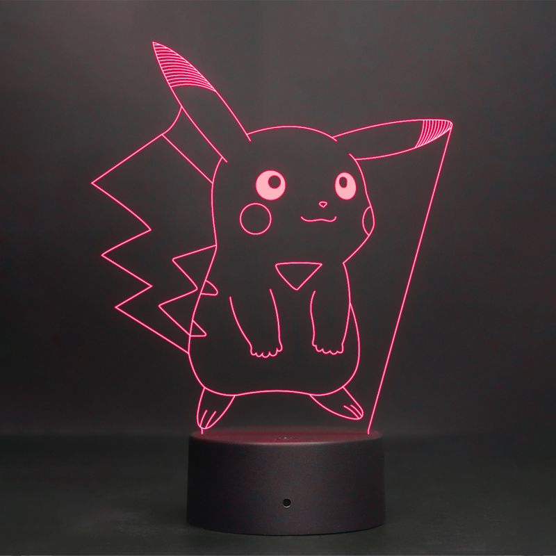 Pikachu Design From Pokemon Night Lamp