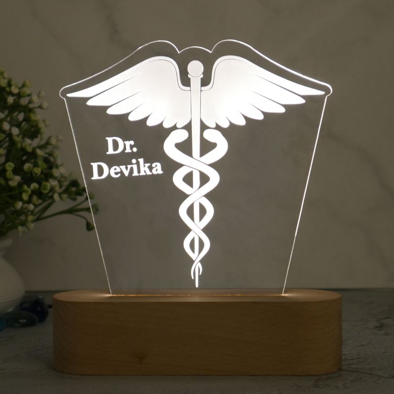 Customized Doctor Lamp Personalized with Name & Logo | Best Thankyou ...