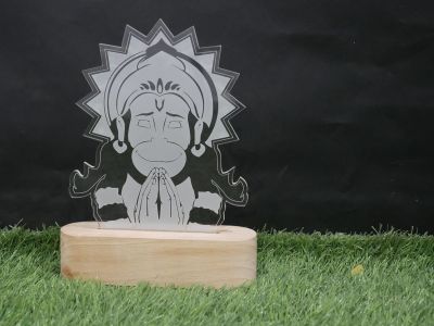Lord Hanuman Night Lamp with Warm White Light | Religious Gift Items ...