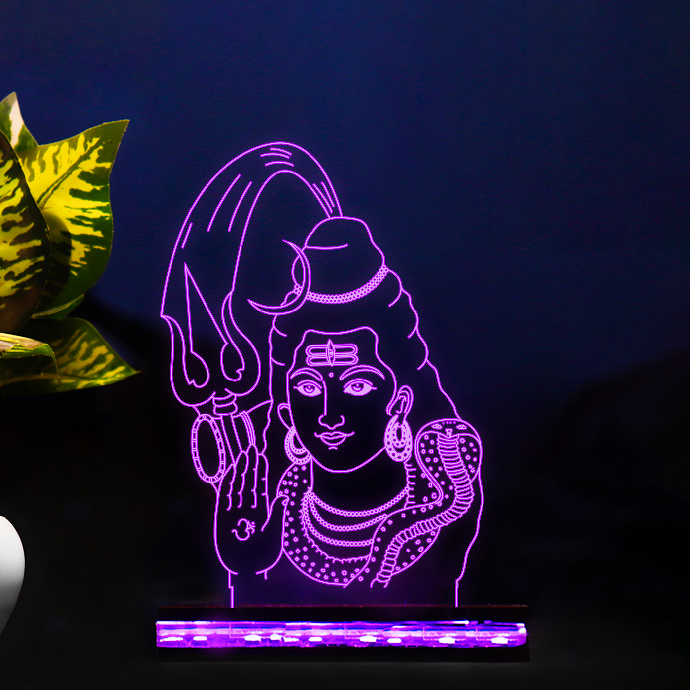 Lord Shiva Plug In Night Lamp